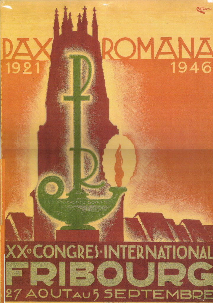 Ramon Sugranyes de Franch Pax Romana 1946-1961 - ICMICA - MIIC - Pax Romana