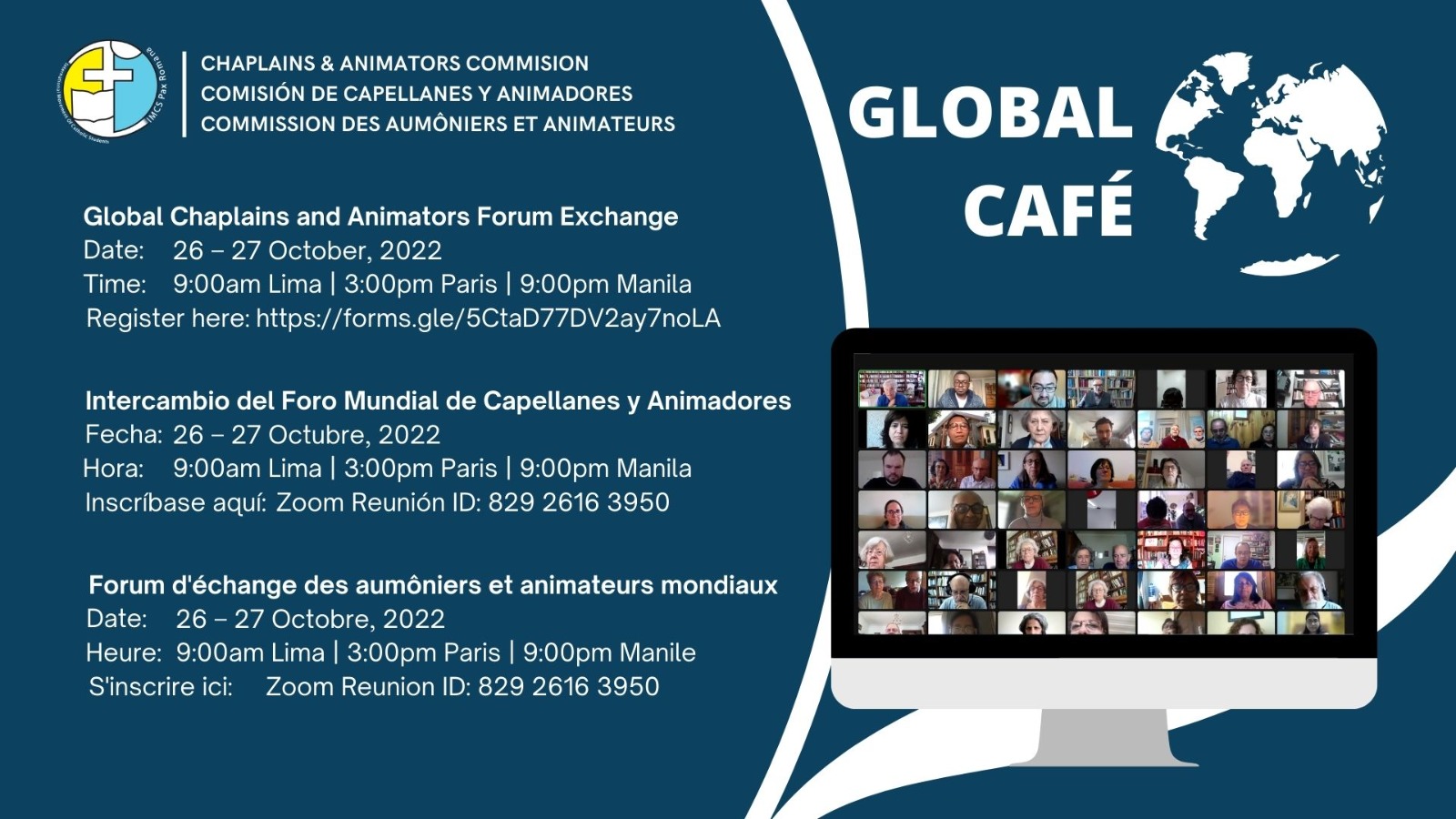 Café global - ICMICA - MIIC - Pax Romana